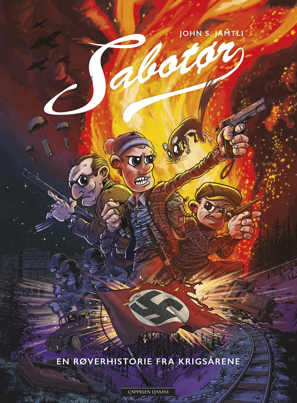 Ungdomsboka: Sabotør av John S. Jamtli