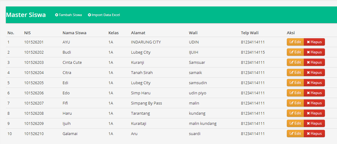 Import Dari Excel Ke Database Menggunakan Codeigniter