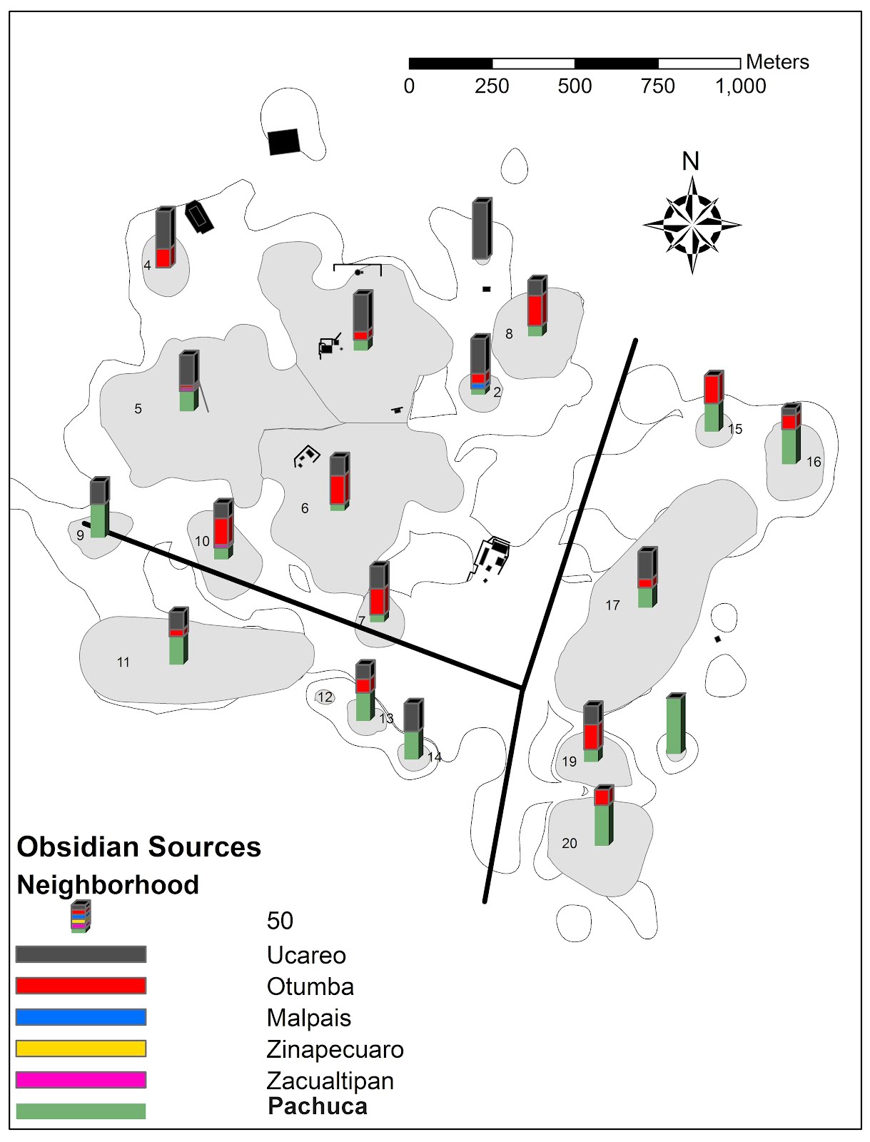 Calixtlahuaca Archaeological Project: NEWS From the Survey: Obsidian XRF