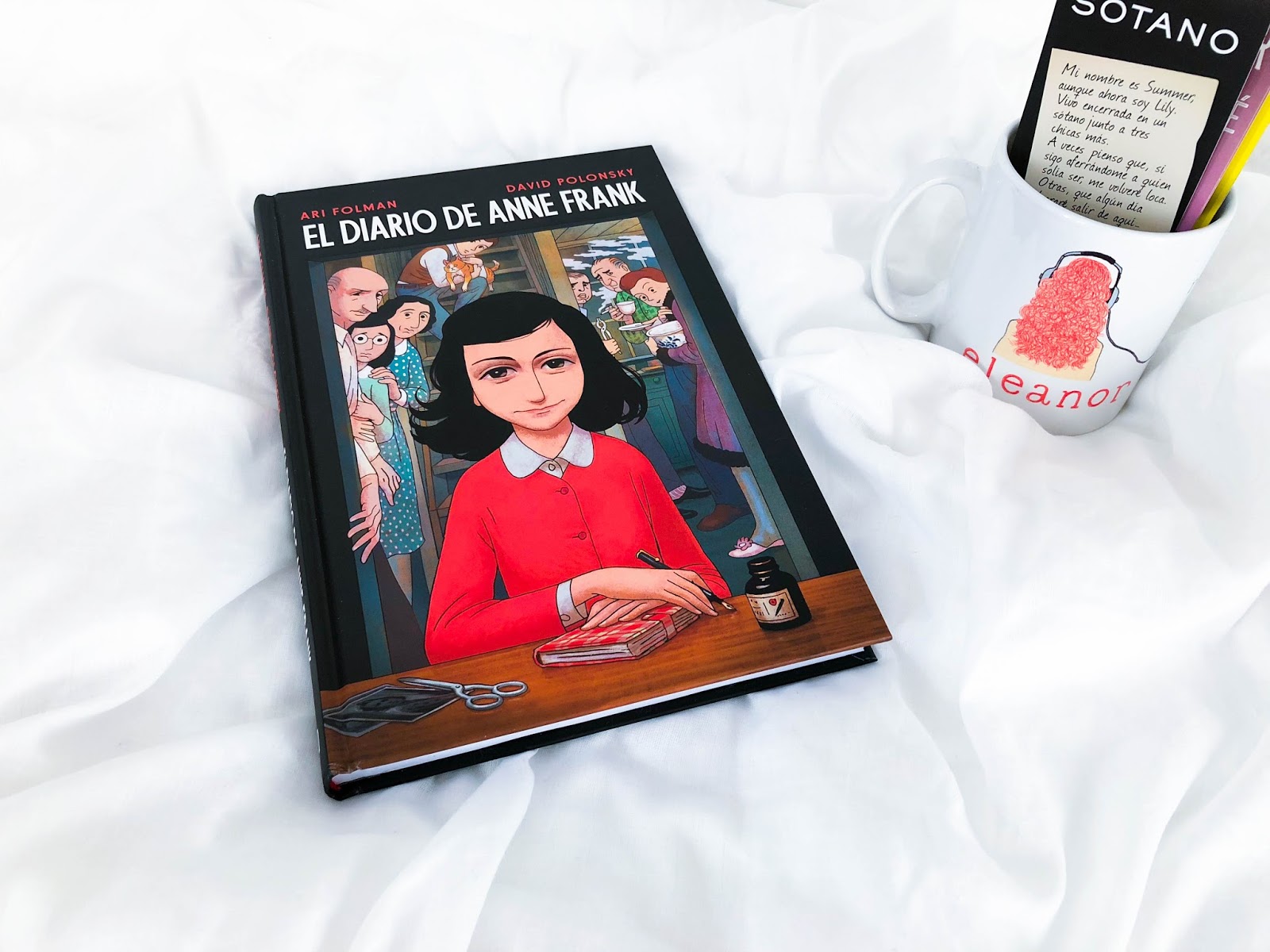 Caos Literario: Reseña: El diario de Anne Frank (Novela gráfica) - Ari ...