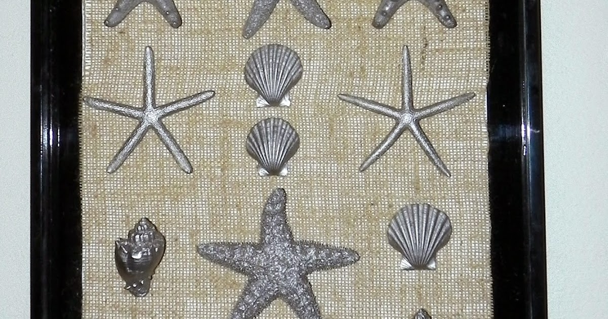 Smart n Snazzy: DIY ~ Gilded Seashell Art