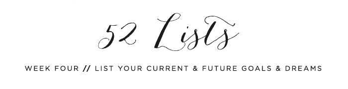 Ergo... : 52 Lists...Week 4