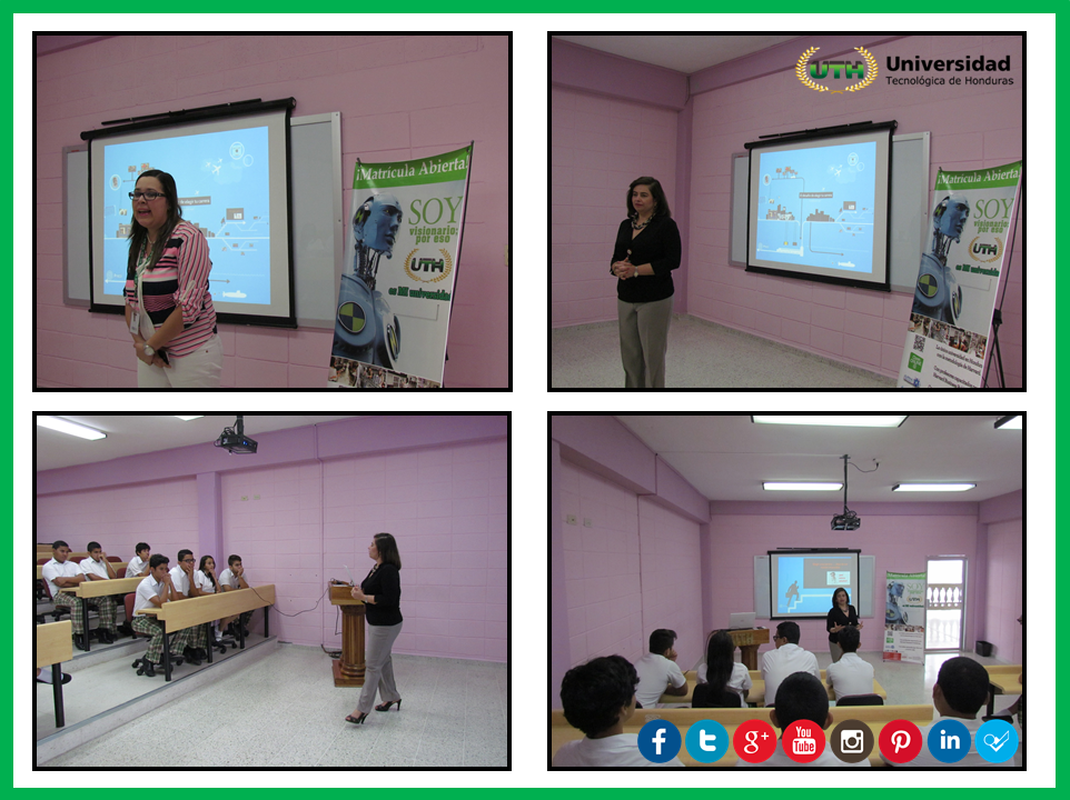 Blog UTH Tegucigalpa : Visita de Estudiantes del Instituto El Roble ...