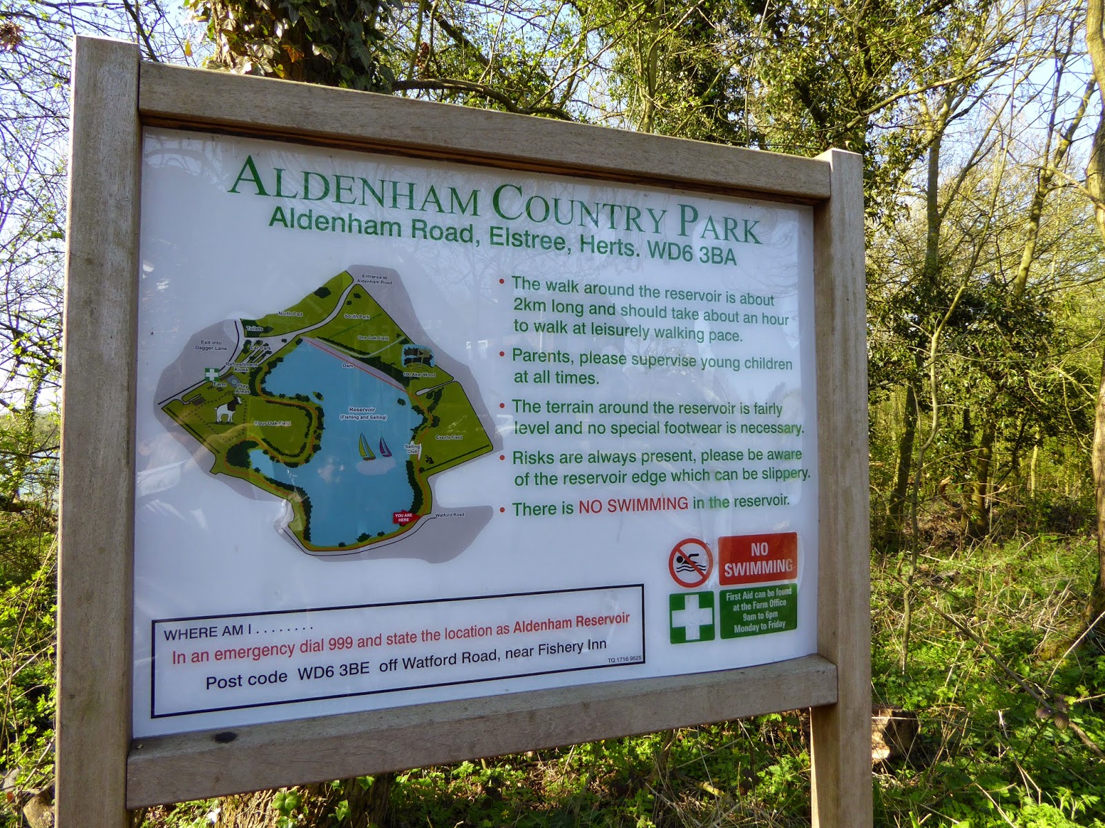 Ημερολογιο Αποδημιας: Aldenham Country Park [Α΄]