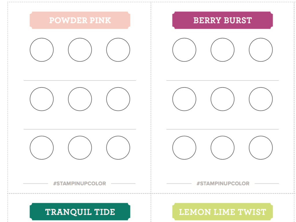 scrimpingmommy: Colour charts and download resources for 2018 Stampin ...