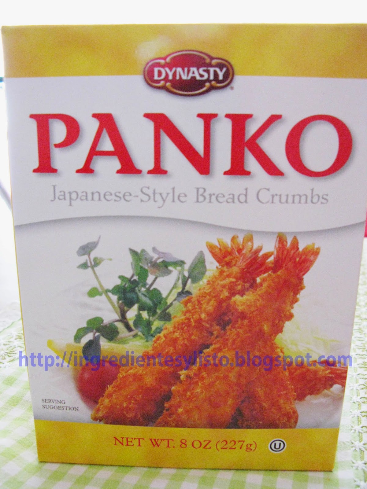 Ingredientes y ¡Listo!: Panko