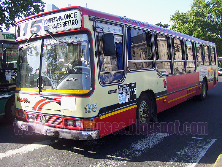 Colectibus - Zona de Buses: LINEA 115