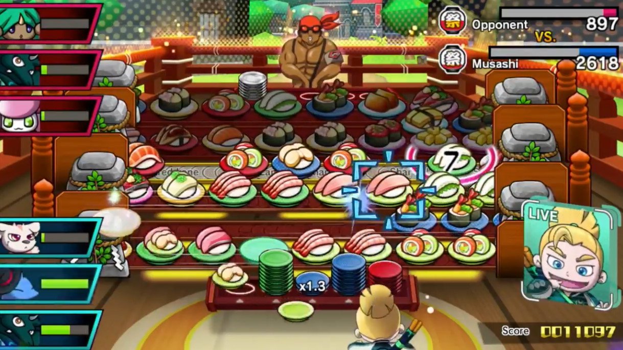 Análise: Sushi Striker: The Way of Sushido (Switch/3DS) é um prato ...