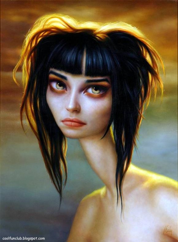 .: Long Neck Art Paintings