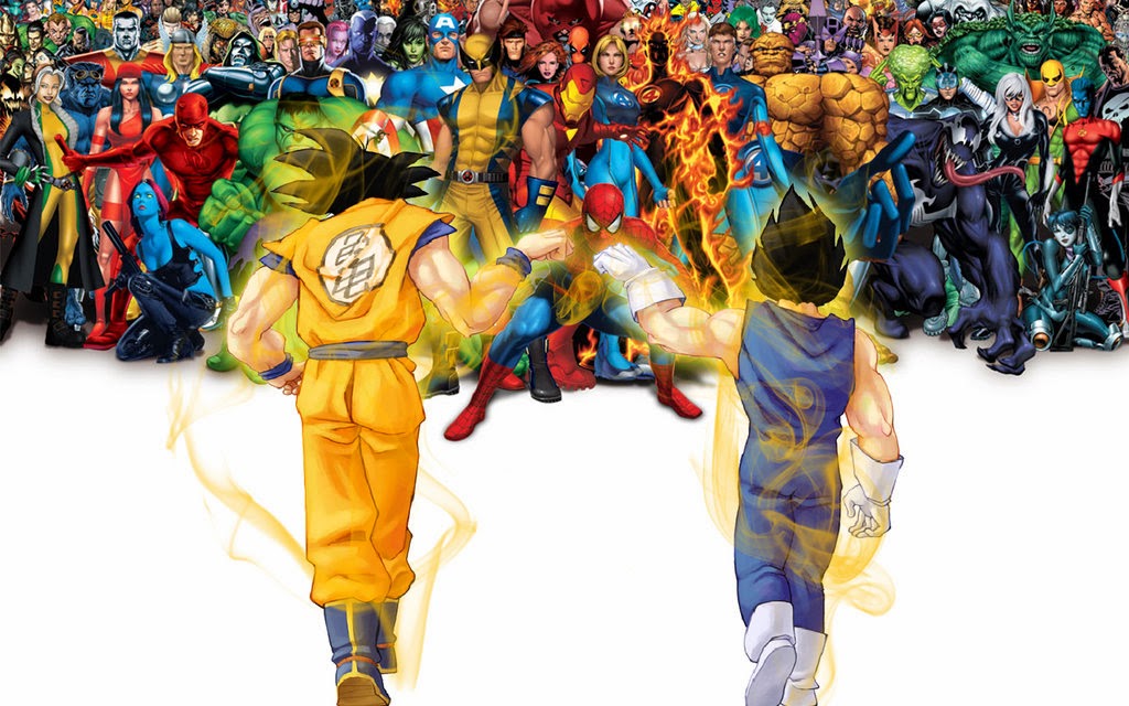 L'Impero delle Tenebre: Dragon Ball Z vs Marvel Superheroes