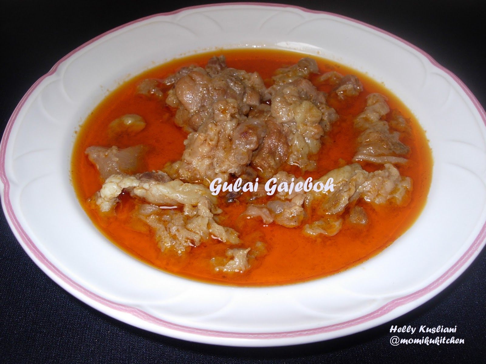 momikukitchen: Gulai Gajeboh