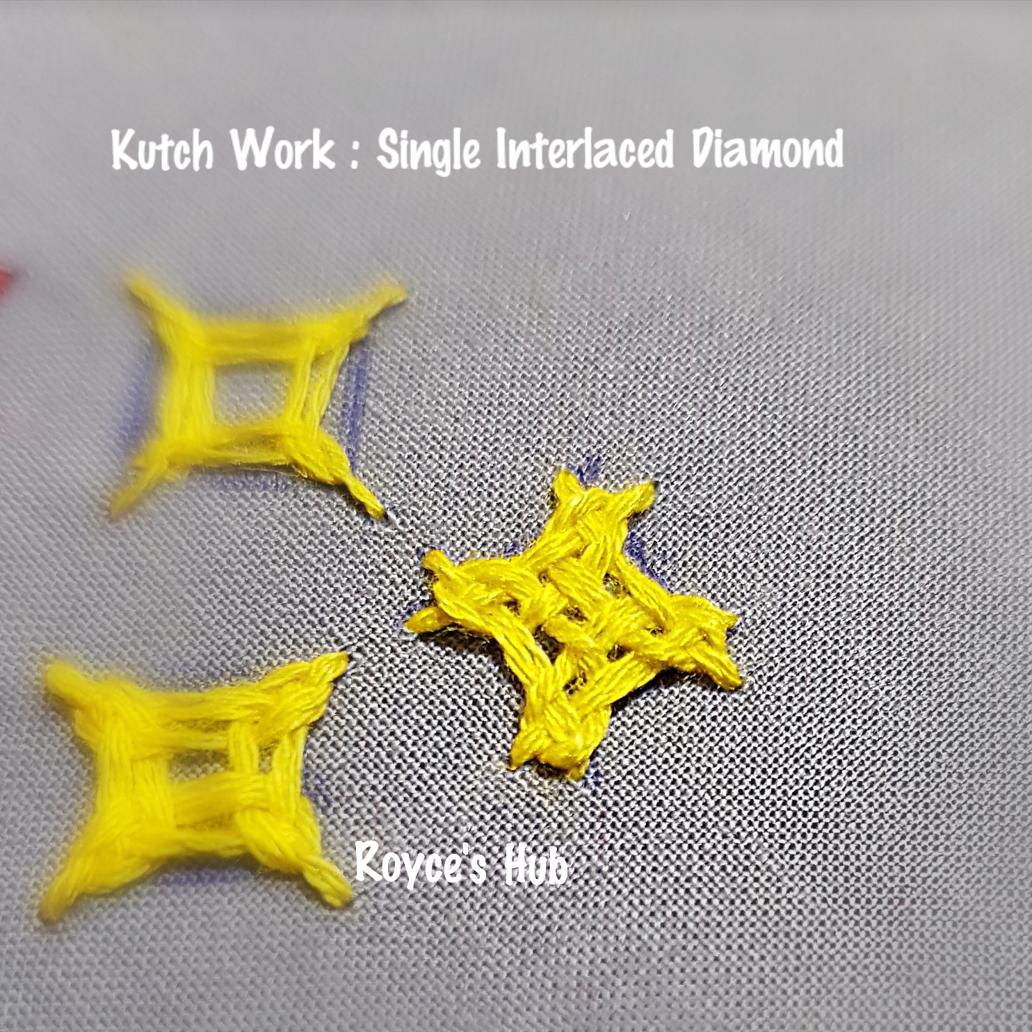 Royce's Hub: My Experiments with Kutch Work / Kutch Embroidery