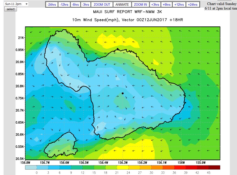 maui surf report: Sunday 6 11 17 morning call