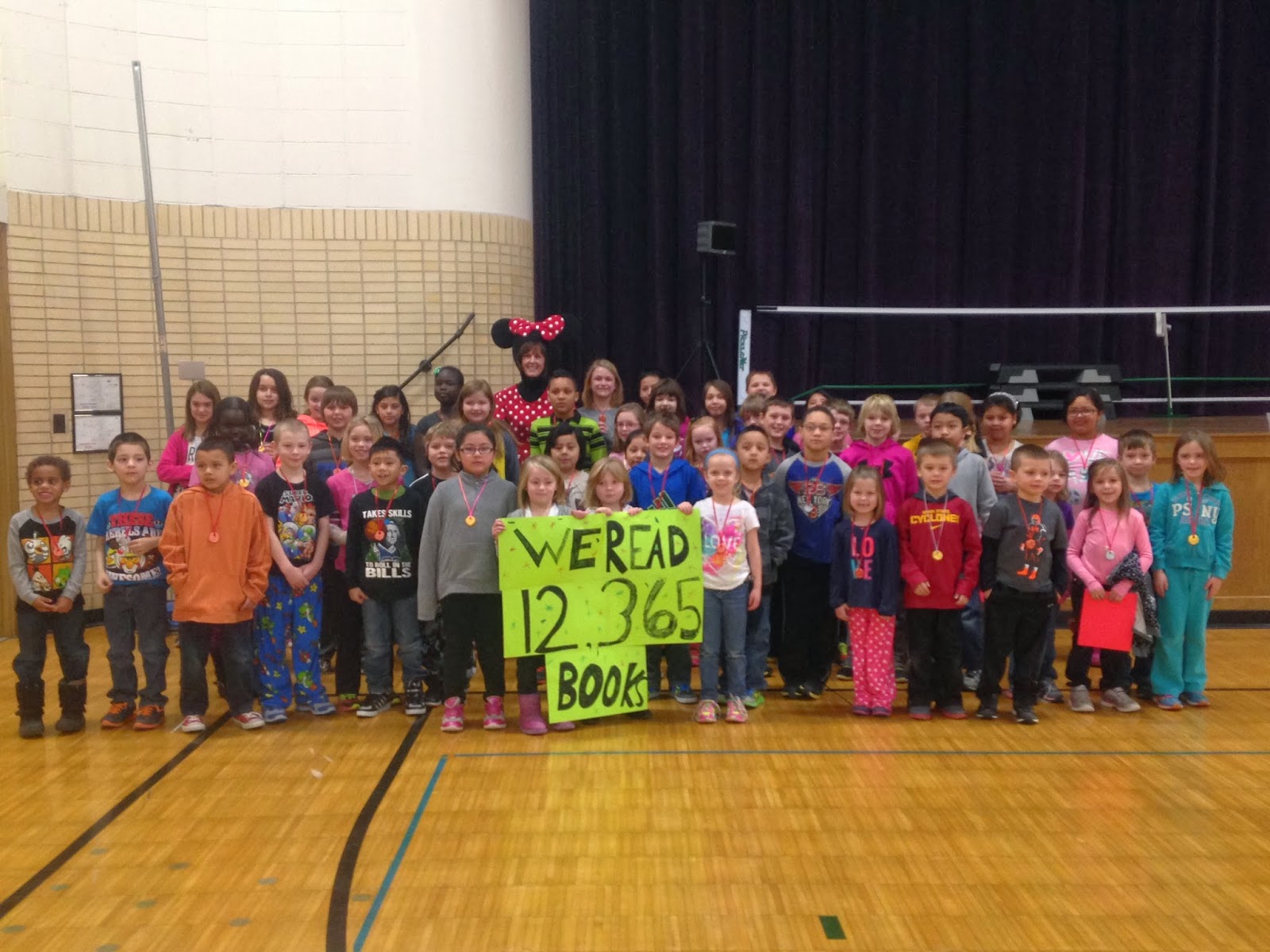 Mrs. Leach's Kindergarteners: I LOVE TO READ MONTH CLASS WINNERS