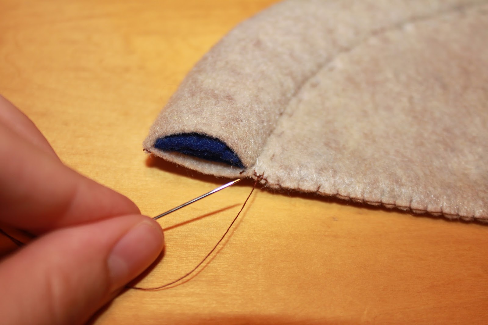 Simple and Soft: Felt Food Tutorial: Pizza Crust