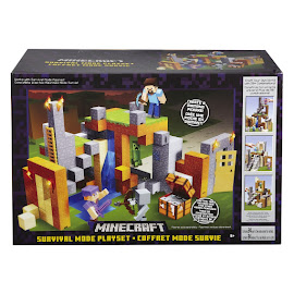 Minecraft Survival Mode Playset Playsets Figure | Minecraft Merch