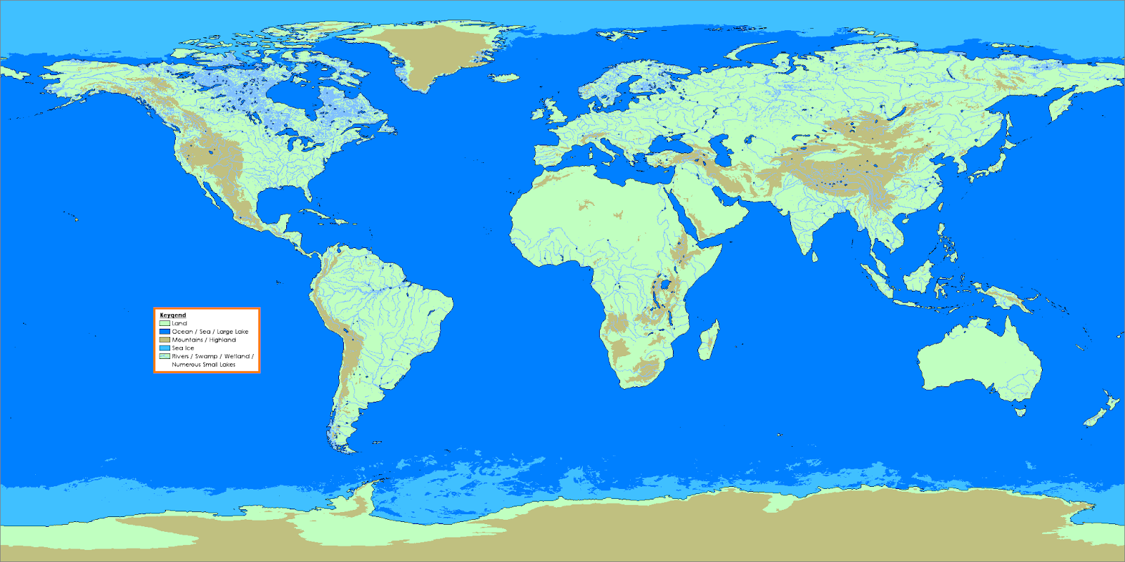 World Map Political And Physical Learning Geology