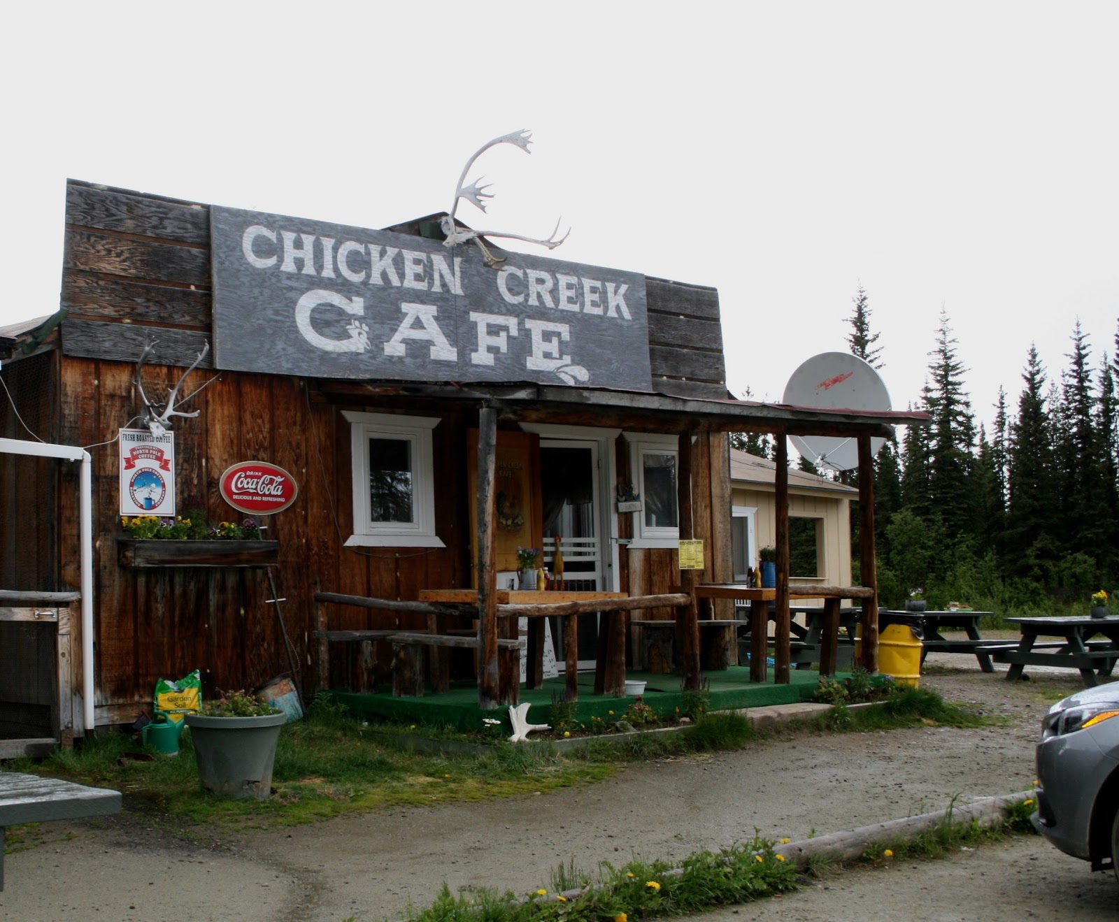 2016 Airstream Alaska Trip: Day 20 – Day Trip to Chicken, AK