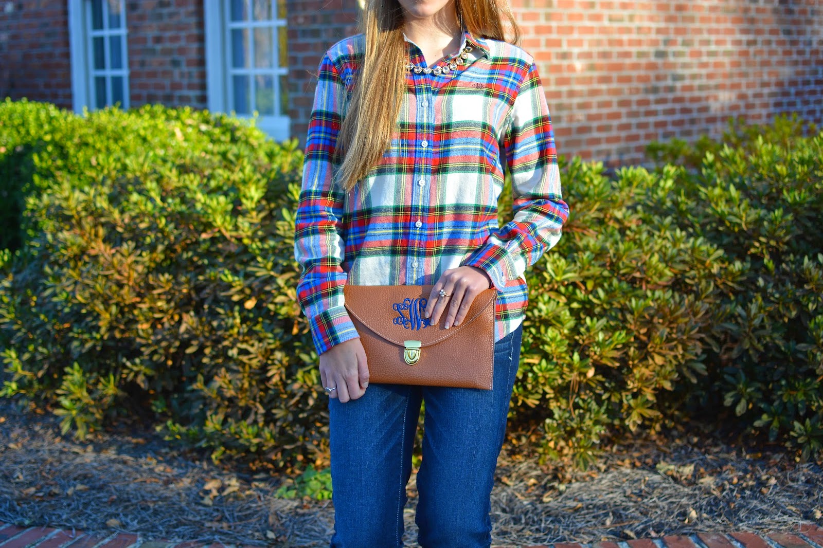clad in plaid | Poised and Preppy: clad in plaid