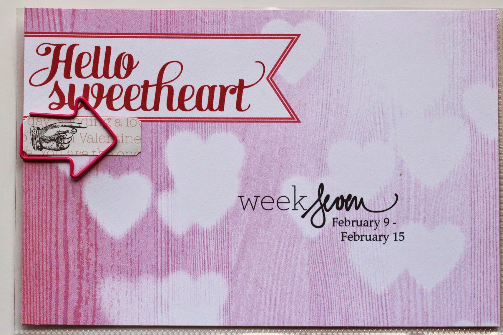 NoelMignon.com Layouts and Projects: Hello Sweetheart