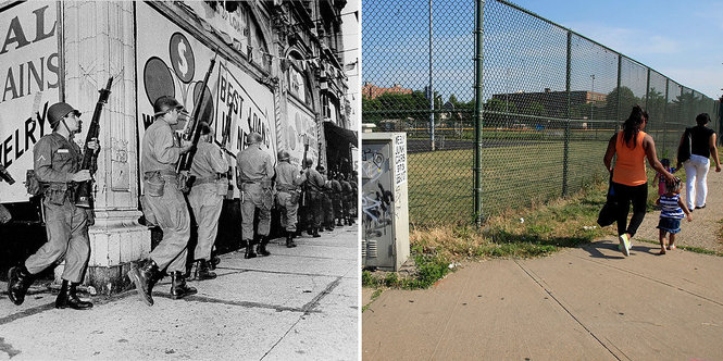 Then and Now - Newark Riots | retropotamus