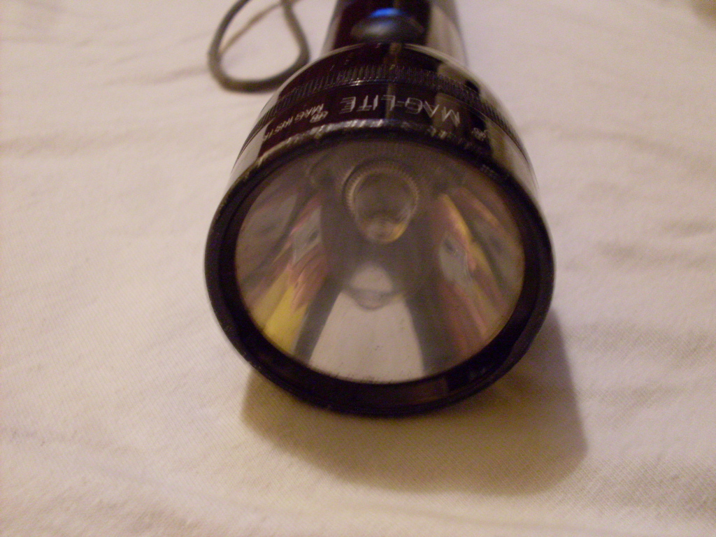 All About Weapons: Modded Maglite Flashlight (lead weighted & lanyard)