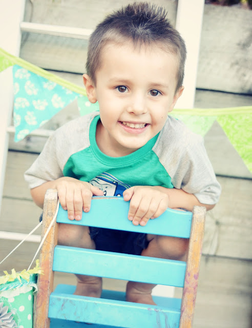 My boys, my world!: PP and Kobi is 4!!!