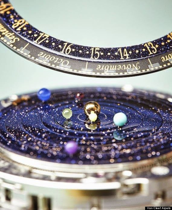 THIS WATCH PUTS BEAUTIFULLY ROTATING PLANETS ON YOUR WRIST | NetworkWorldIT
