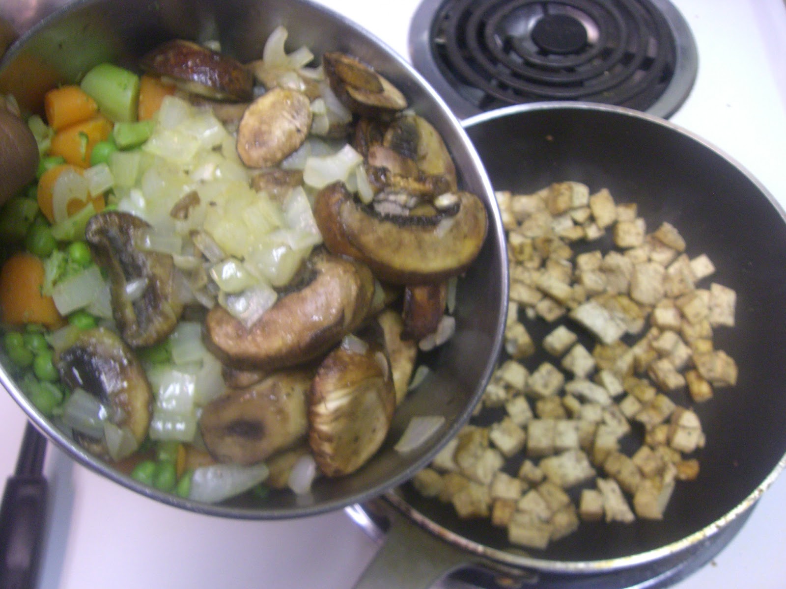 AfroVeganChick: Vegan Deep Dish Tofu & Vegetable Casserole