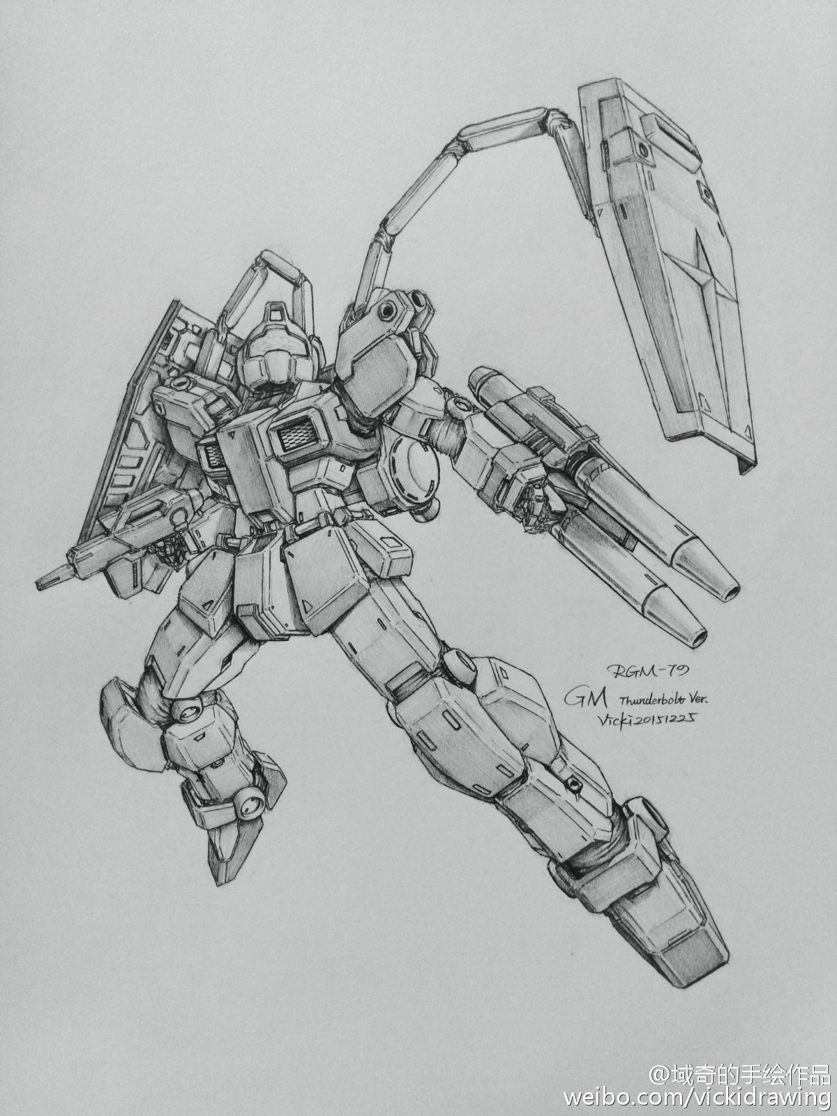 GUNDAM GUY: Awesome Gundam Sketches by VickiDrawing [Updated 2/9/17]