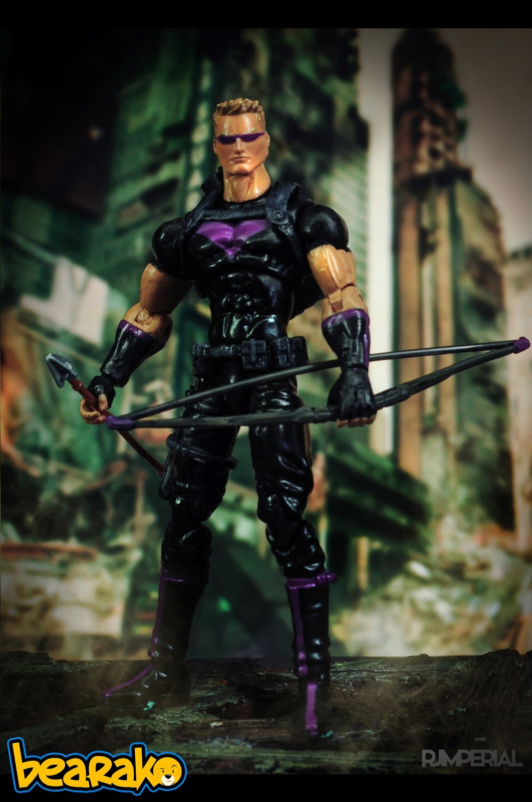 Bearako's Corner: TOY CUSTOM: Hawkeye (modern/concept)