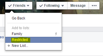 What is Restricted list , and how to edit ,add or remove someone from ...