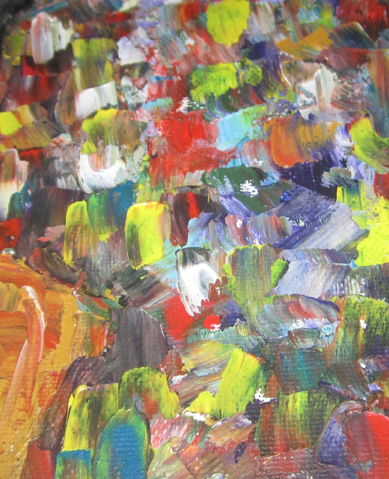 Oil Paintings by Maria J Jimenez : Abstract Spanish guitar