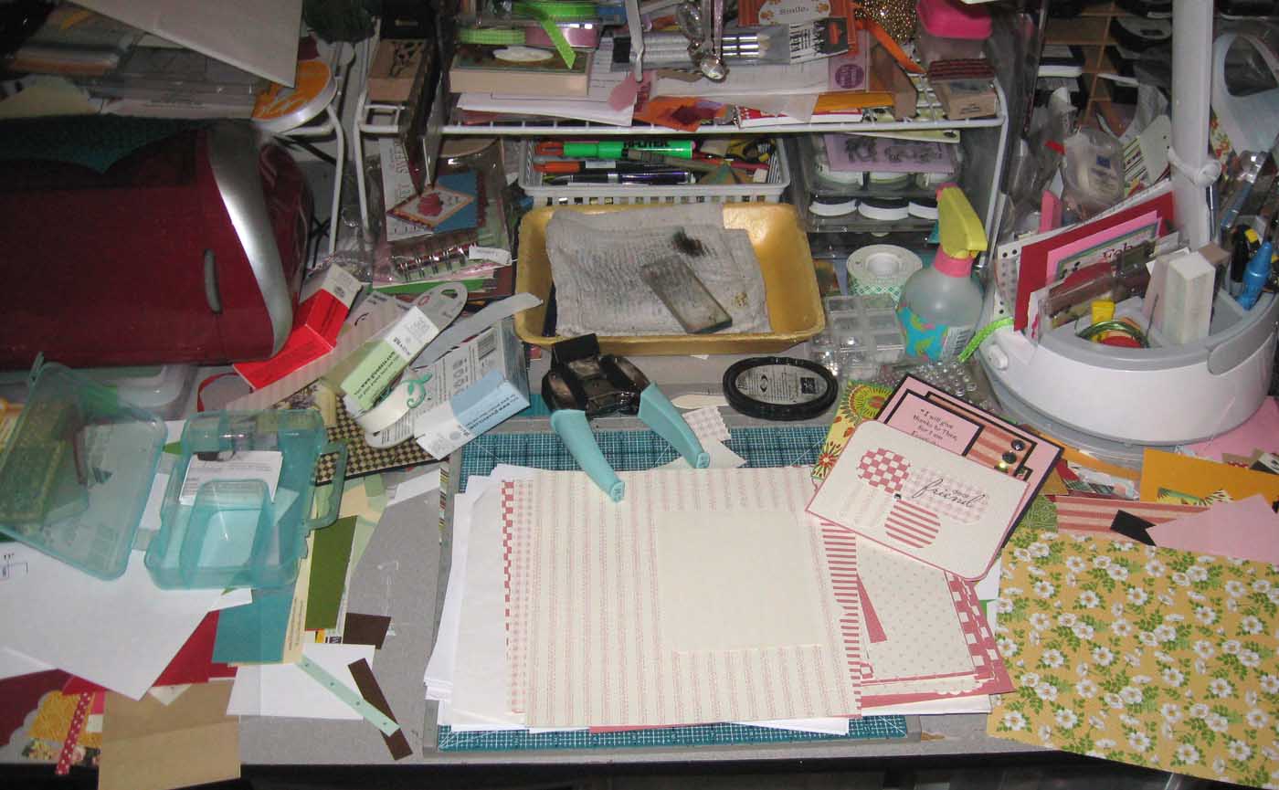 Stampin Carol: Workdesk Wednesday.... Again!