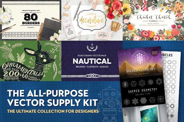 Take Your Designs To A New Level With The All Purpose Vector Supply Kit ...