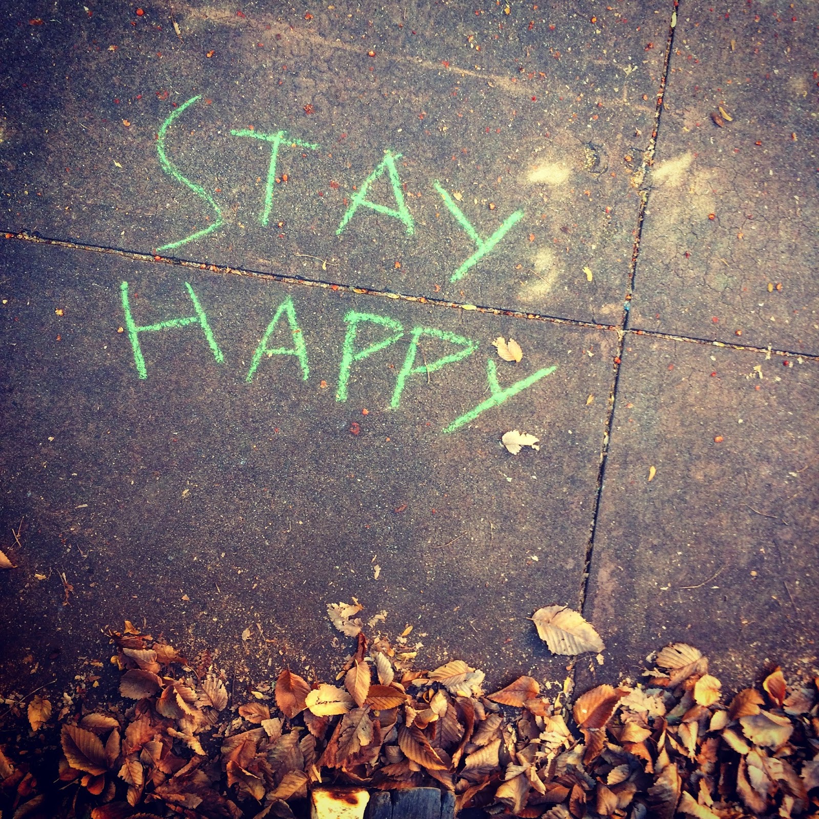 Ponderings on my Wanderings: Stay Happy