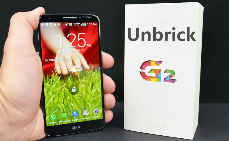 Fix Bricked Android: How to Fix Bricked LG G2, Unbrick LG G2 Phone
