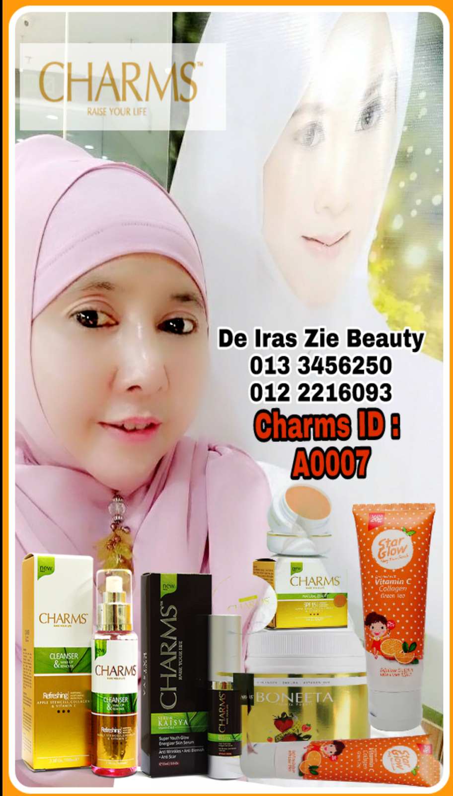 Charms Cosmetics Malaysia: CHARMS FAHARA 3in1 SKINCARE
