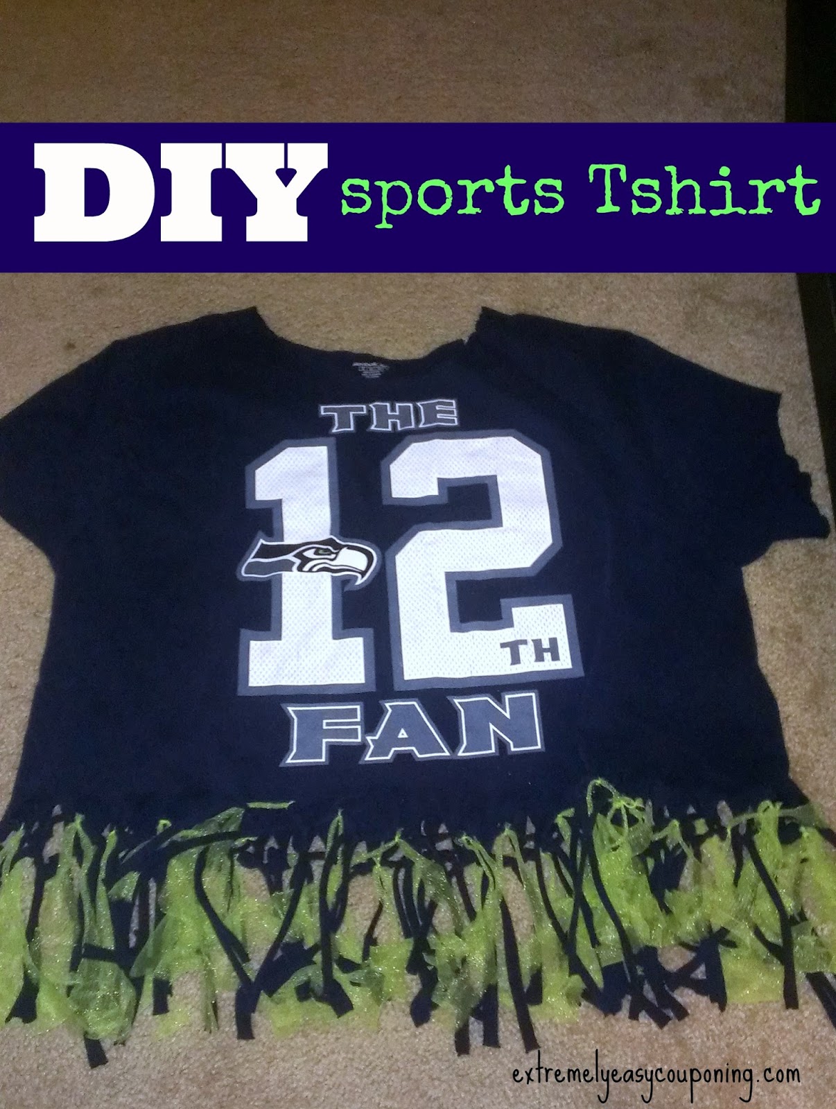 Extremely Easy Couponing: DIY sports T-shirt $1