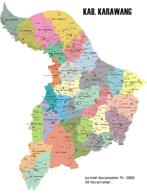 Karawang Map