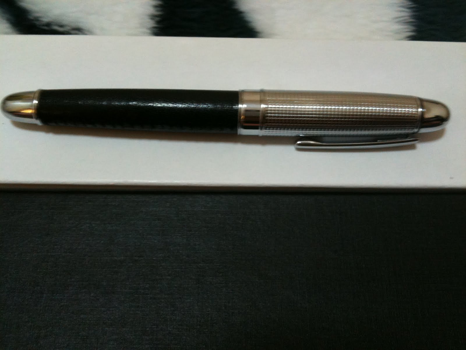 Ah-Chi-Pa-Rang Shop!: Hauser Rollerball Pen With Leather Pen Body
