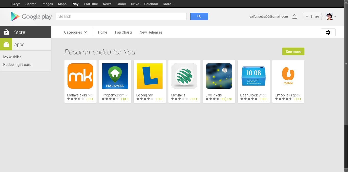 Google Play Store Versi Web Diperbaharui Antaramuka | OMGHACKERS.COM