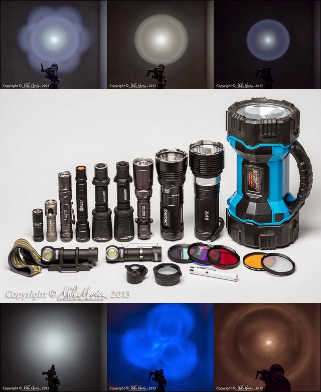 Mike Mander's Photo & Imaging Blog: Flashlight Ceiling Beamshots (Take 1)