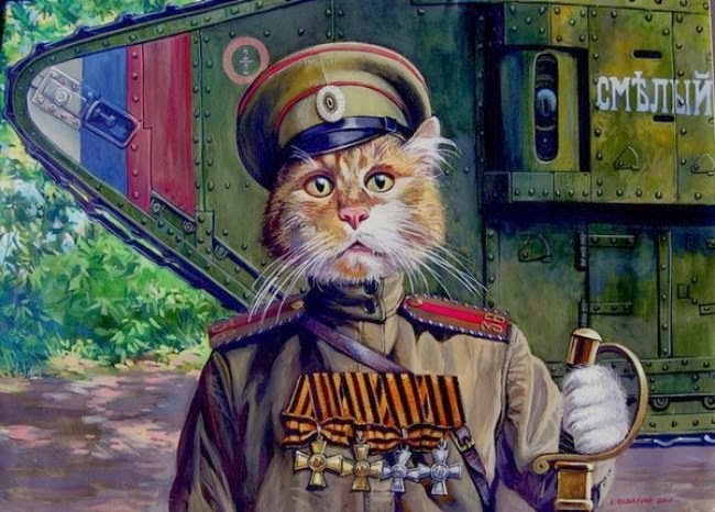I Have Seen The Whole Of The Internet: Soviet Cats During The Second World War