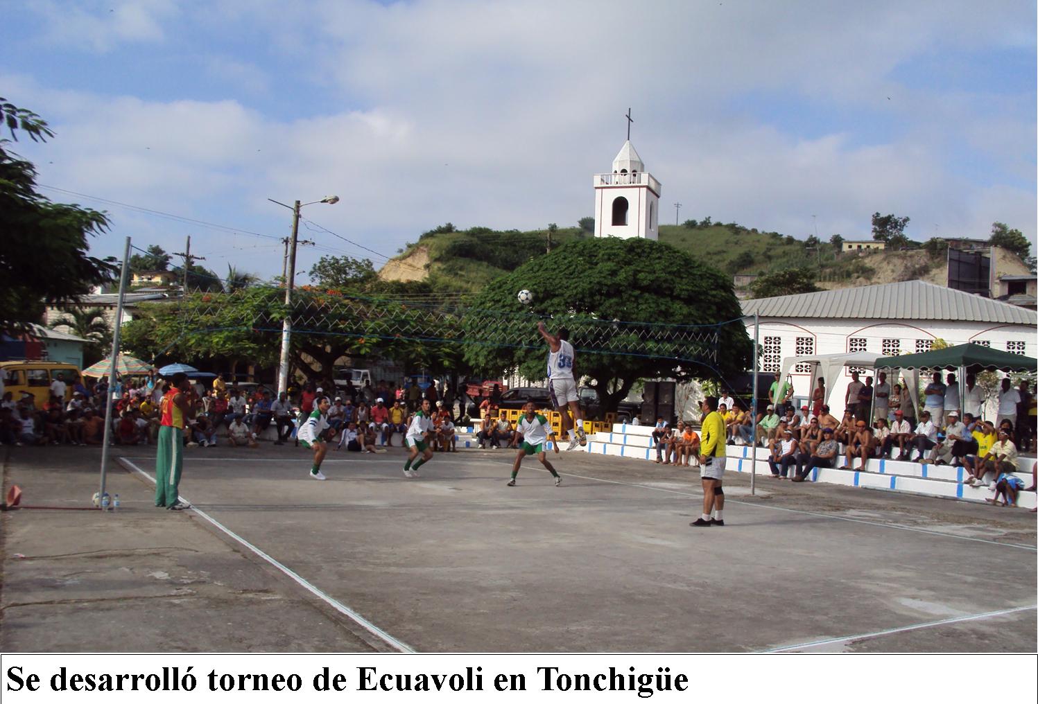 Tonchigüe al día: Estero Ancho Campeón de Ecuavoli en Tonchigüe.