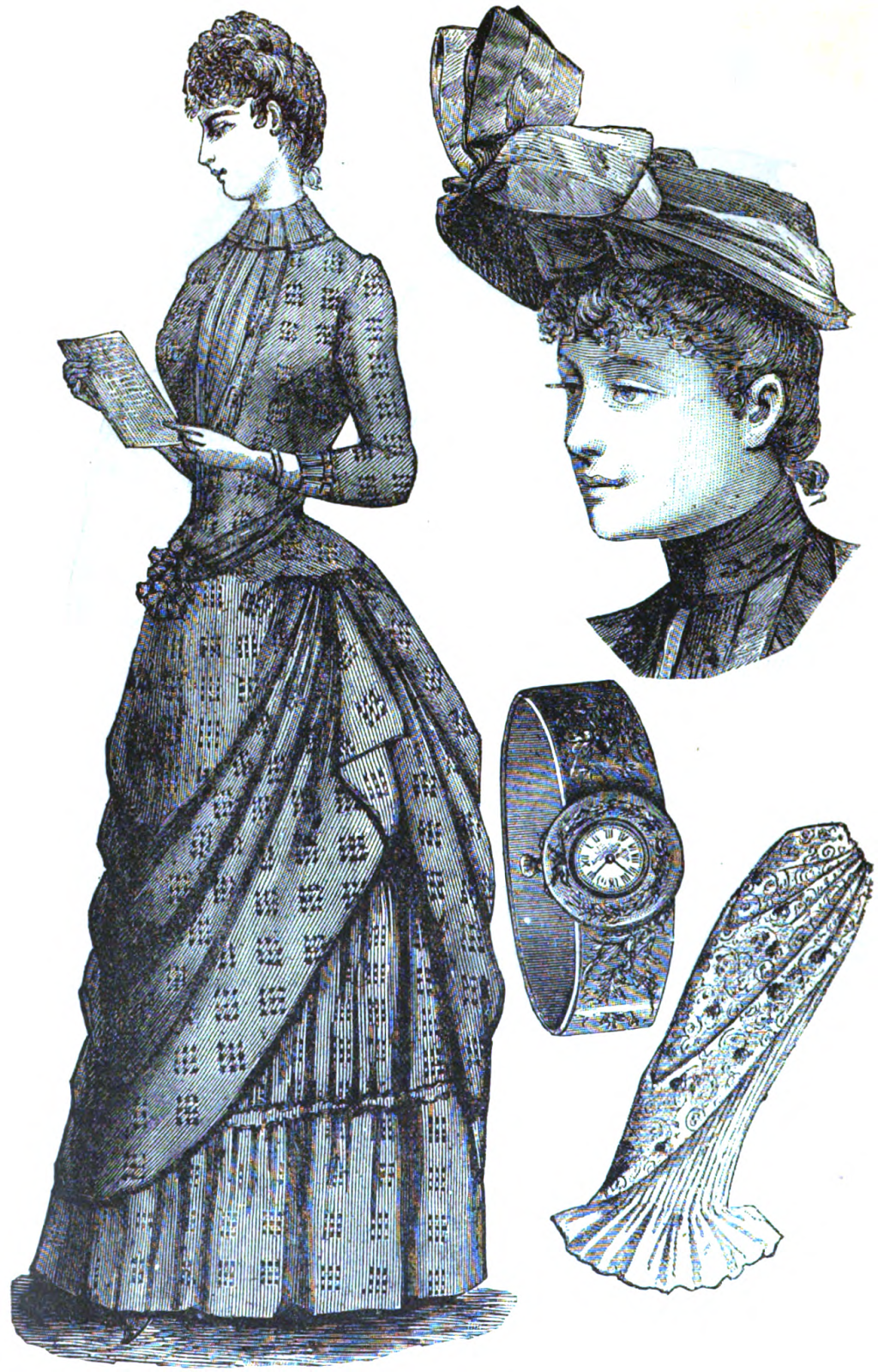 19th Century Historical Tidbits: 1889 Historic Fashions