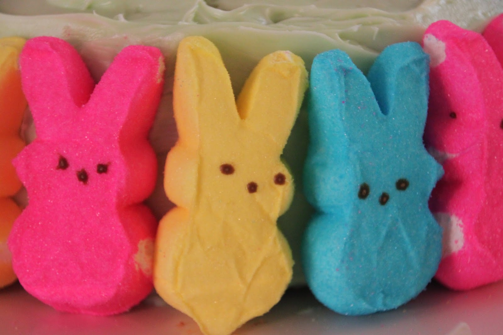 Susan's Disney Family: Delicious spring peeps cake, and fun new Peep ...