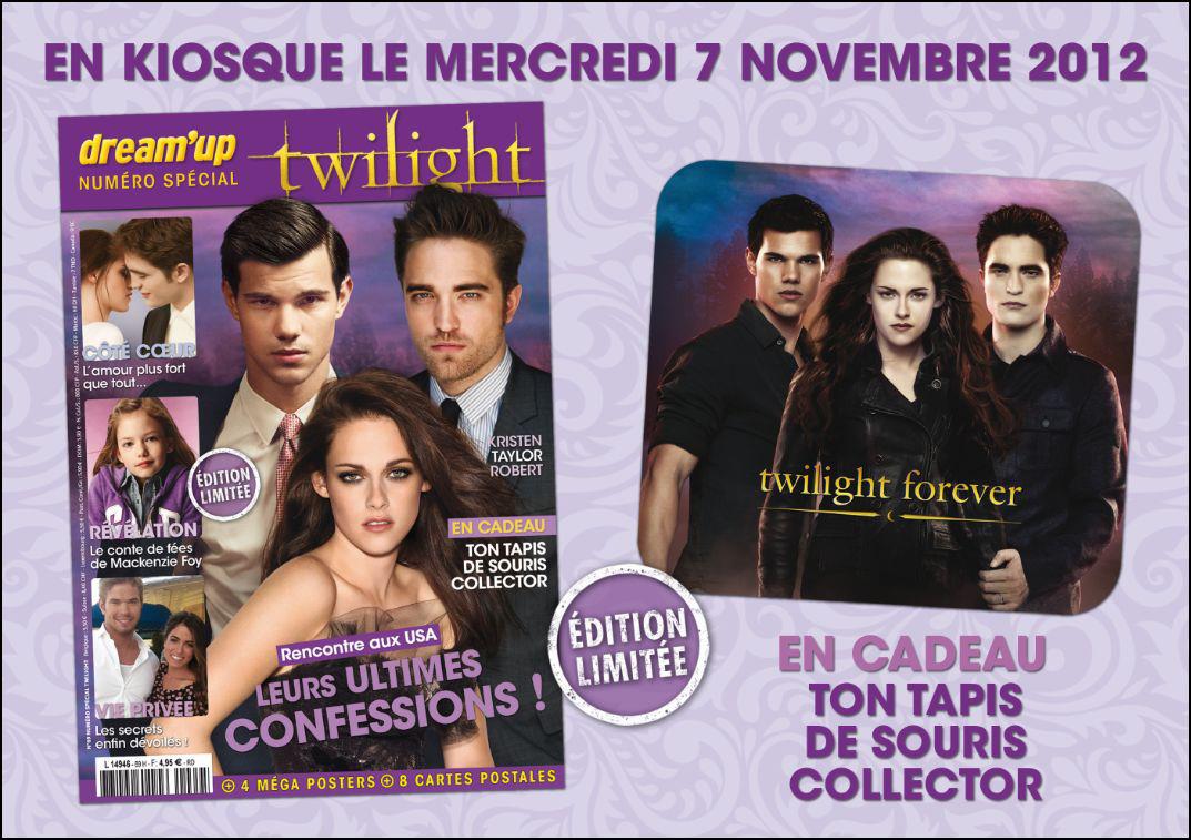 Twilight-Belgium: Aperçu du numéro spécial Twilight du magazine Dream'Up