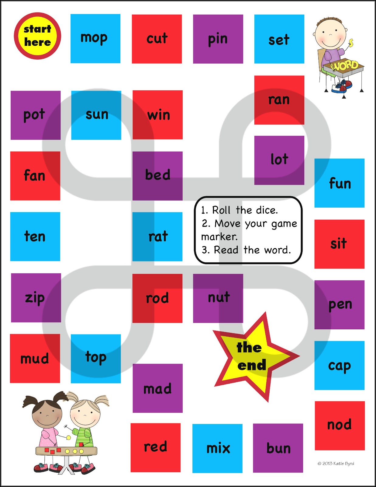 Mrs. Byrd's Learning Tree: CVC Word Fluency