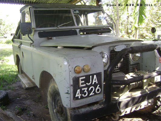 GreenFinger: Kereta Lama (Land Rover)